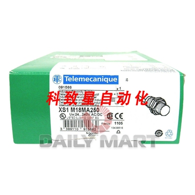 工业配件XS1M18MA250 接近开关传感器