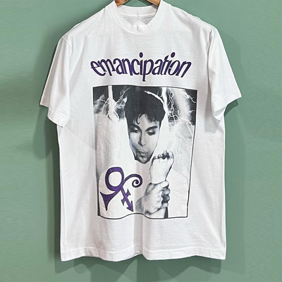 美式宽松小领口vintage短袖