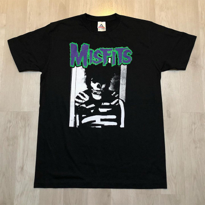 朋克重金属丧系颓废风短袖t恤