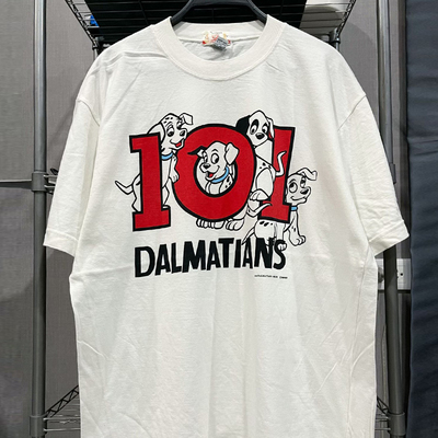 101斑点狗动画美式重磅棉短袖T恤