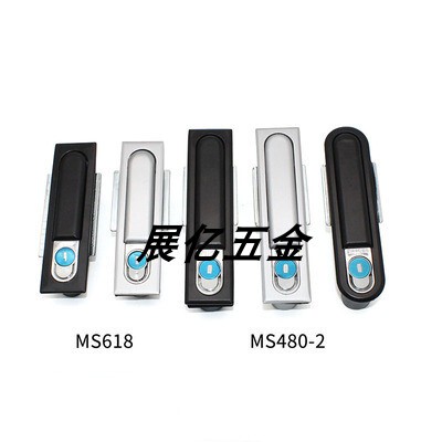 海坦MS618配电箱电柜机械锁MS480-2网络机箱机柜平面锁MS818直销
