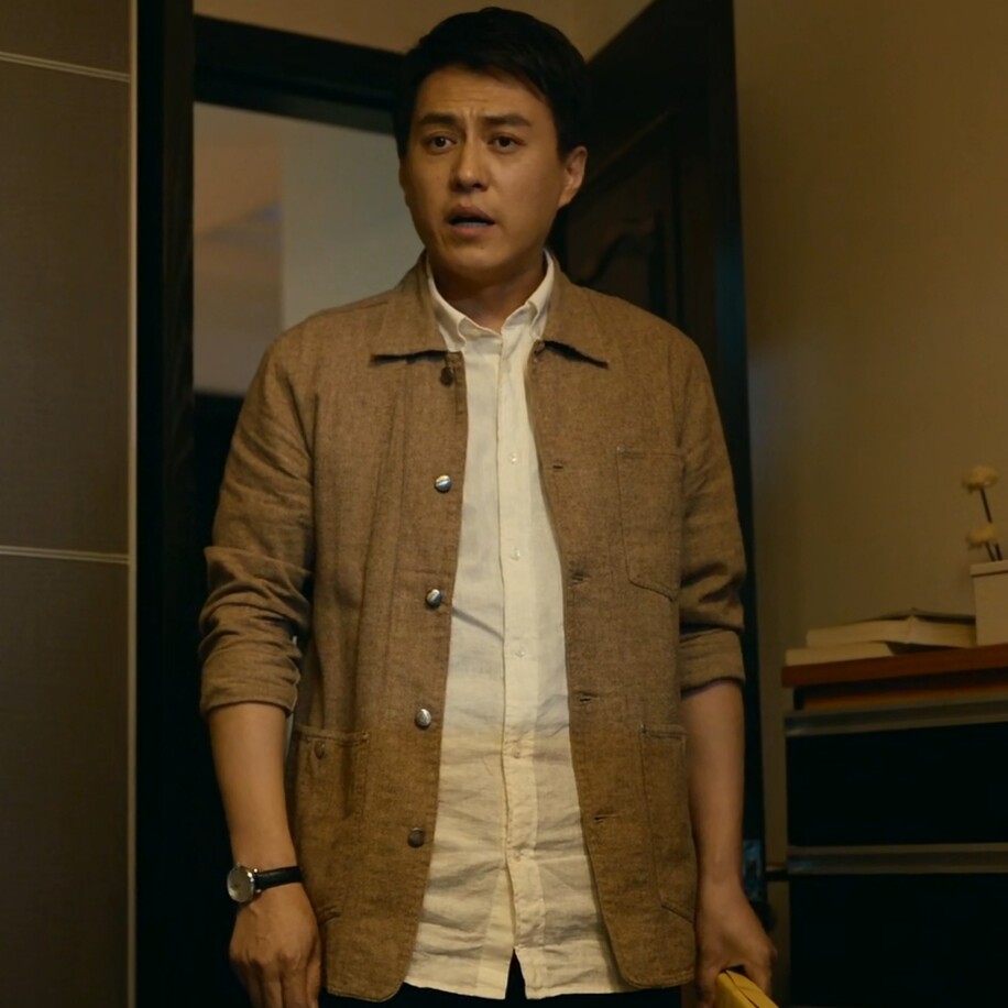 原版欢迎来到麦乐村靳东马嘉同款夹克外套翻领长袖上衣男衣服潮
