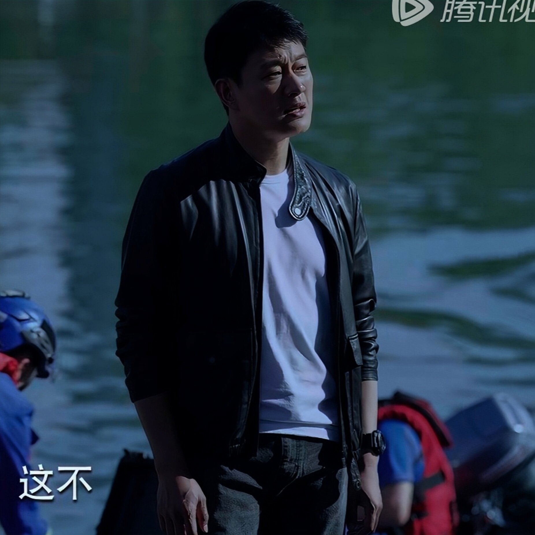 原版公诉佟大为何陆源同款机车皮衣外套立领长袖夹克上衣男衣服潮