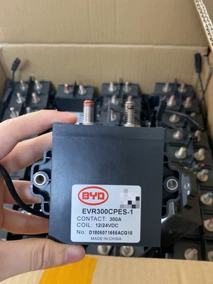 拆机比亚迪继电器300A，12/24V通用 型号:EVR300CPES-1