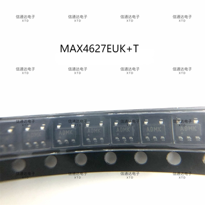 销售并回收MAX4627EUK+T  SOT-23-5 模拟开关/多路复用器