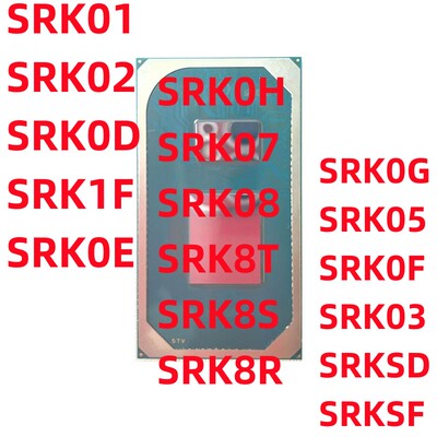 Intel英特尔十一代I7电脑CPU芯片