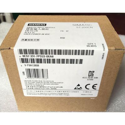 非实 6ES7231-7PD22-0XA8S7-200CN模拟输入模块EM231