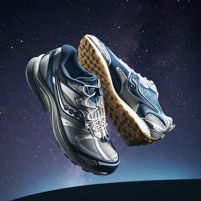 Saucony索康尼休闲鞋男女鞋冬季复古运动鞋拼接TRAINER 80X跑鞋