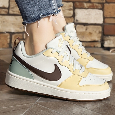 NIKE耐克大童鞋女鞋运动鞋COURT休闲鞋日常出行低帮板鞋HV1804-