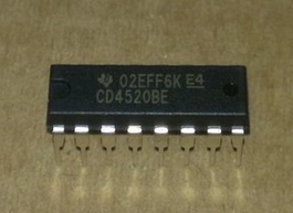 CD4520BE CMOS双向上计数器全新原装进口