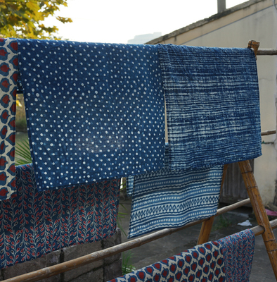 【时舟】Indigo印度手工木刻版