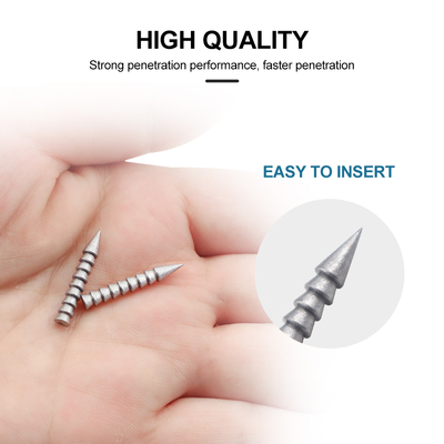 ESFISHING 路亚软饵配件搭配面条虫插铅增加比重20个调节重心泳姿