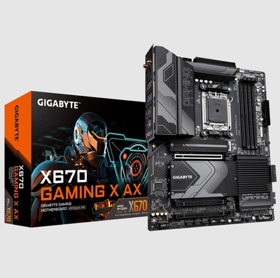 技嘉魔鹰X670 GAMING X AX主板am5支持7800x  7950x 9950xCPU