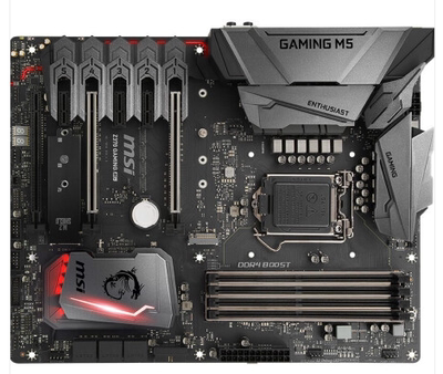 微星Z370 GAMING M5主板1151支持i39100i58600i787009900kcpuddr4
