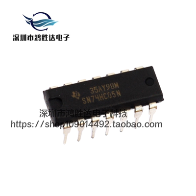 SN74HC05N 全新原装 直插DIP-14 74HC05N 缓冲器和线路驱动器