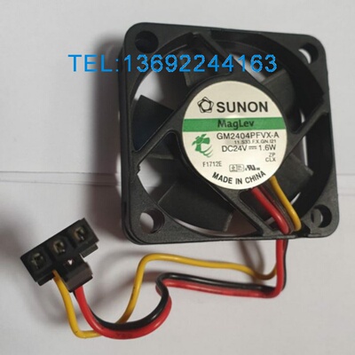 KDE2404PFVX GM2404PFVX-A 24V 原装SUNON 40*40*10 1.6W散热风扇