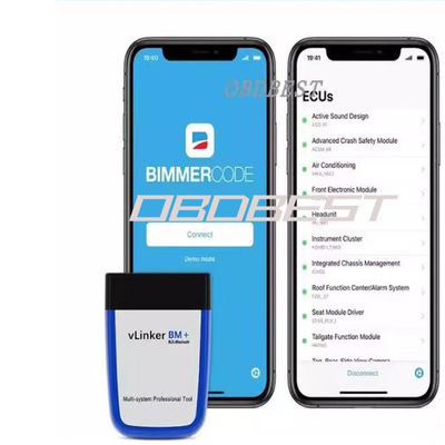 Vgate vLinker BM+ 适用宝马刷隐藏bimmercode专用兼容纯电及插混