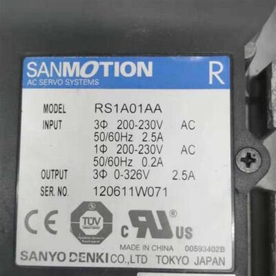RS1A01AA伺服驱动器成色漂亮保修三个月 议价