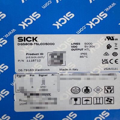 sick编码器 DGS80B-TSLC05000 订货号