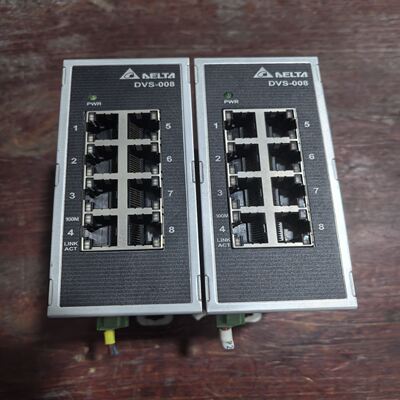 台达交换机，DVS-008I00，拆机，实物拍摄，成色如