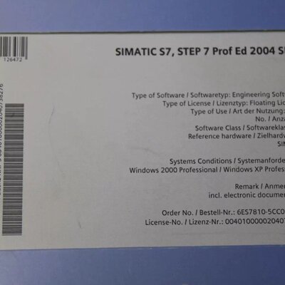 议价 Industrial Software 6ES78105CC080YA5