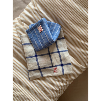 Maybekuii｜多色｜2个装｜贴身内衣亚麻收纳袋 旅行袜子收纳 #247