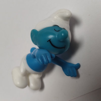蓝精灵Smurfs摆件食玩扭蛋造型促销现货小号迷你