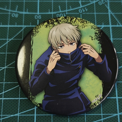 咒术回战mappa限定狗卷棘吧唧金属徽章促销现货