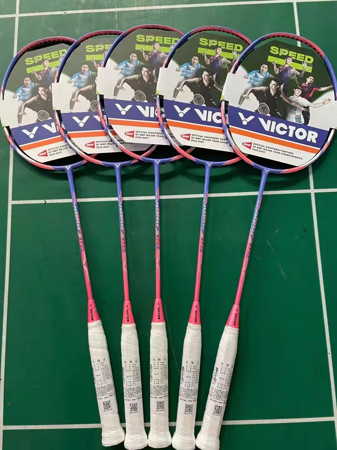 哪儿买 JETSPEED S 10 荧光玫红 极速10 极速10Q JS10Q 西瓜刀 羽毛球拍 威克多VICTOR 极速系列 中羽在线 ...