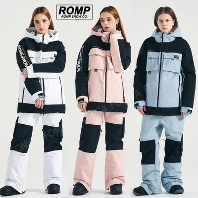 ROMP滑雪服滑雪裤瘦腿喇叭双板