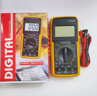 DT9205A万用表数字自动关机
