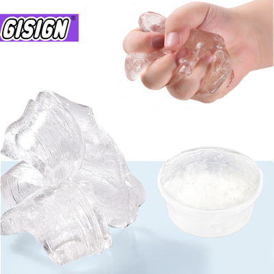 Transparent Slime Toys Crystal Glue for Fluffy Putty Cloud S