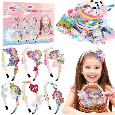 Hair Accessories for Girls-Arts and Crafts Gift DIY Headband