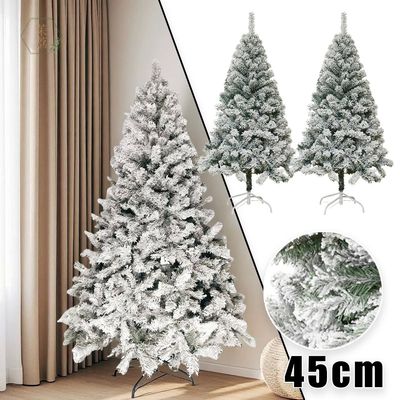 Realistic Snow Flocked Christmas Tree PVC Artificial Pine Tr