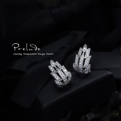 Prelude2021新款潮耳环女法式轻