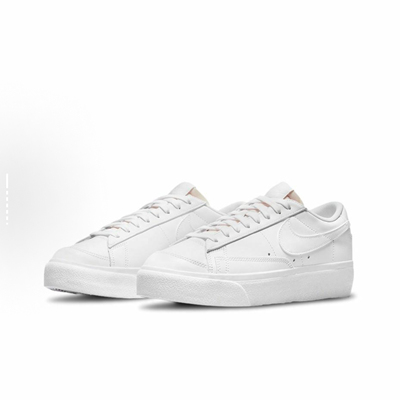 Nike Blazer Platform 合成革低帮 板鞋 女款DJ0292-100