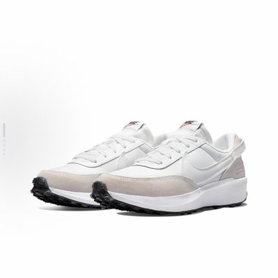 Nike Waffle Debut  低帮 生活休闲鞋 女款 白灰色DH9523-100