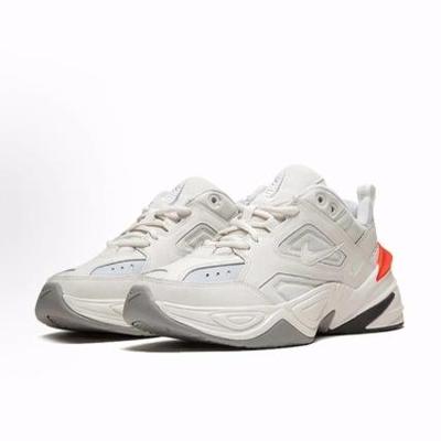 Nike M2K Tekno 舒适时尚 低帮 老爹鞋 女款 白橙