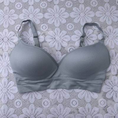 无钢圈上薄下厚模杯后三排扣文胸