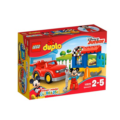 乐高 LEGO DUPLO 得宝系列 2岁-5岁 米奇的汽车工作室 10829