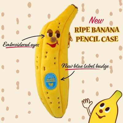 日本正版GLADEE香蕉笔袋