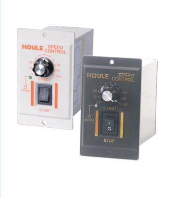 HOULE豪力电机调速开关调速电机220v 减速马达单相调速120w电机
