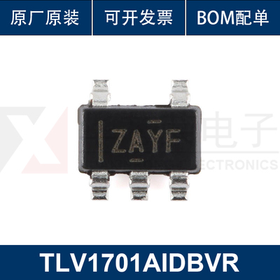 原装 TLV1701AIDBVR SOT-23-5 单路高电压低功耗比较器芯片 IC