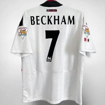 Retro 98 99 Manchester BECKHAM GIGGS Keane United Jerseys