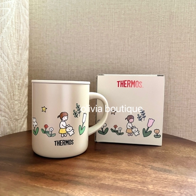 膳魔师米菲联名不锈钢保温马克杯