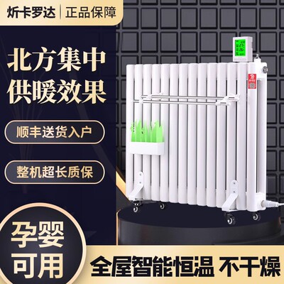 加水电暖气片家用注水电暖器水暖热水循环取暖器家用全屋节能省电