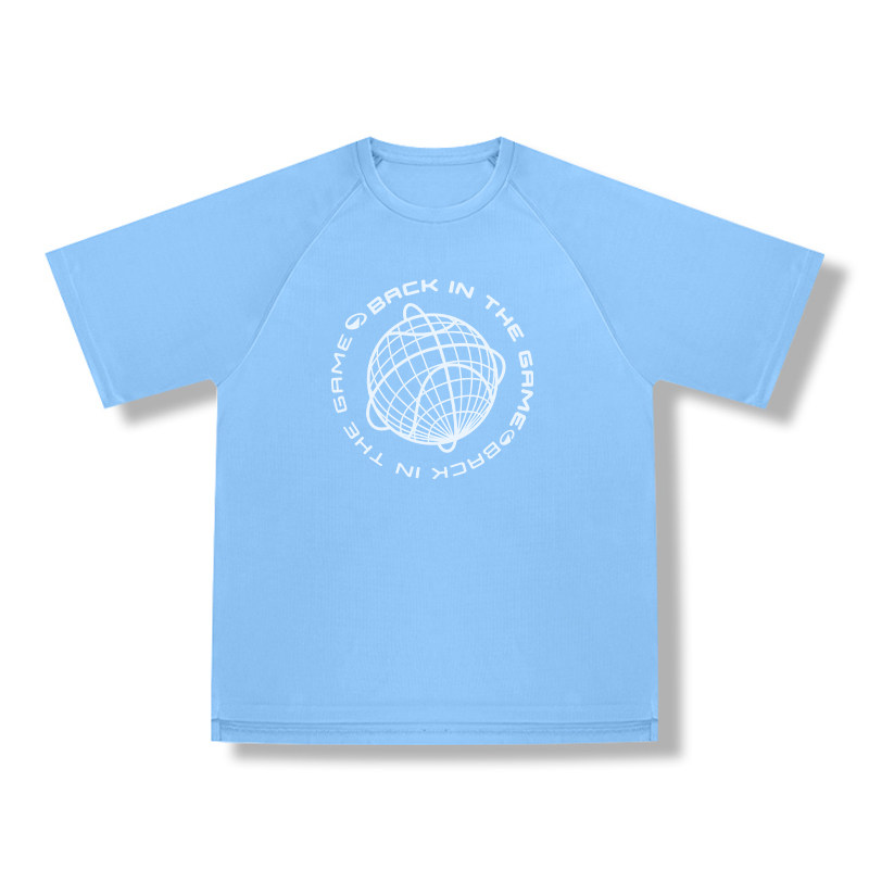 SMILEISLAND 美式短袖T恤训练跑步篮球运动投篮服训练服