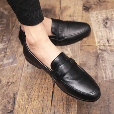 kzf帕达索男士新款懒人休闲皮鞋