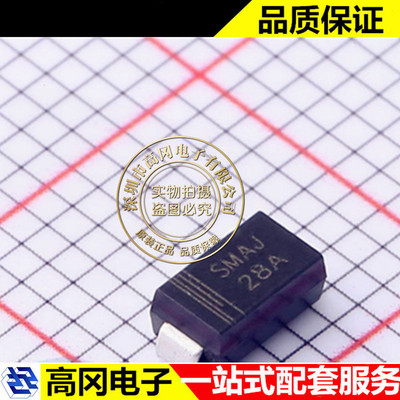 SMAJ28A SMAG CJ 长电 静电和浪涌保护