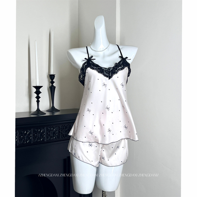 性感冰丝睡衣女夏季2025新款